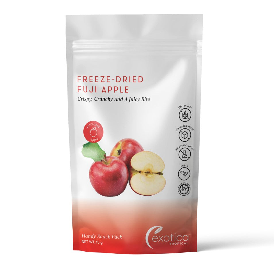 Freeze Dried Fuji Apple 15g Snack Pack / Buy Online Exotica NZ / Fast ...
